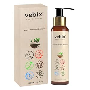 Buy VEBIX PROFESSIONAL Customized Ayurvedic Anti-Hairfall Shampoo For ...