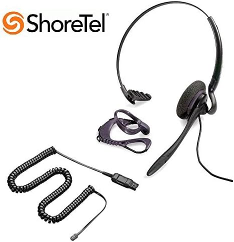 Amazon.com: ShoreTel Compatible Plantronics H141N Ultra Noise-Canceling ...