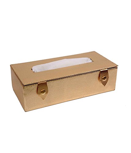 Peachesbizarre Golden Tissue Box : Amazon.in: Home & Kitchen