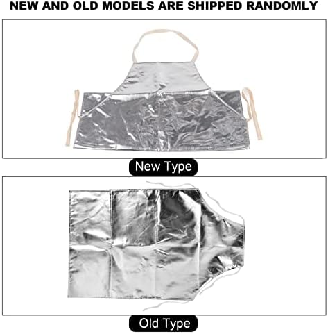 Heat Resistant Apron, 1000 Degree Heat Resistant Aluminum Foil Apron ...