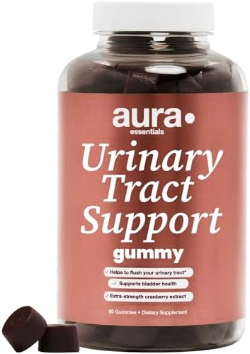 Amazon.com: Aura Cranberry Gummies for Women - Urinary Tract Health ...