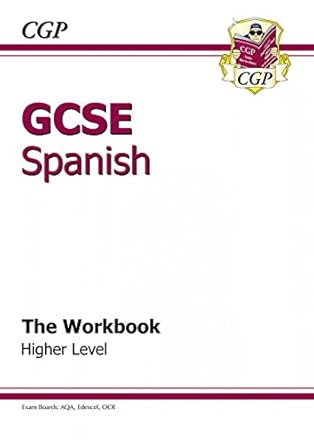 GCSE Spanish Workbook - Higher (A*-G course): Amazon.co.uk: Books, Cgp ...