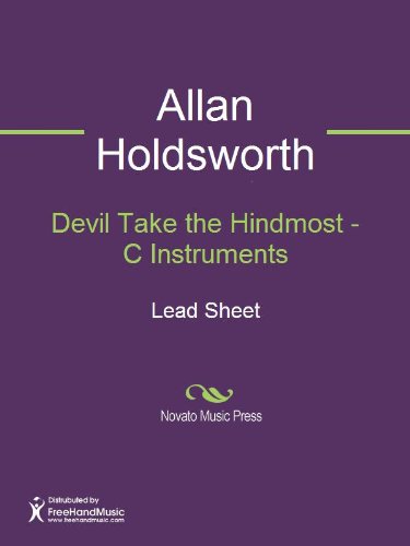 Devil Take the Hindmost - C Instruments Sheet Music (C Instruments ...