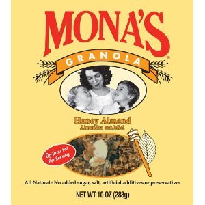 Amazon.com: Mona's Granola, Honey Almond, 10 oz (Pack of 4): Breakfast ...