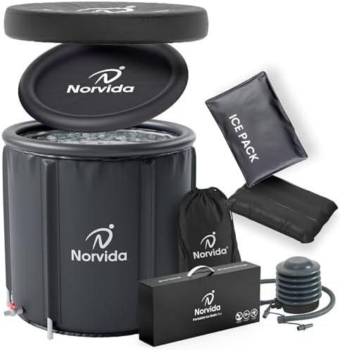 Polar Recovery Tub / 370L Portable Ice Bath for Cold Water Therapy ...