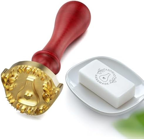 Amazon.com: Custom Soap Stamp for Homemade Soap - Personalized Logo ...