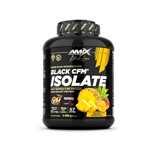 Amix | Proteína BLACK CFM ISOLATE - Ayuda a Mantener la Masa Muscular ...