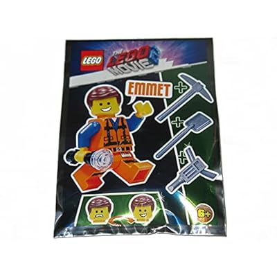 Buy LEGO Movie: Construction Worker Emmet with Flashlight and Tools ...