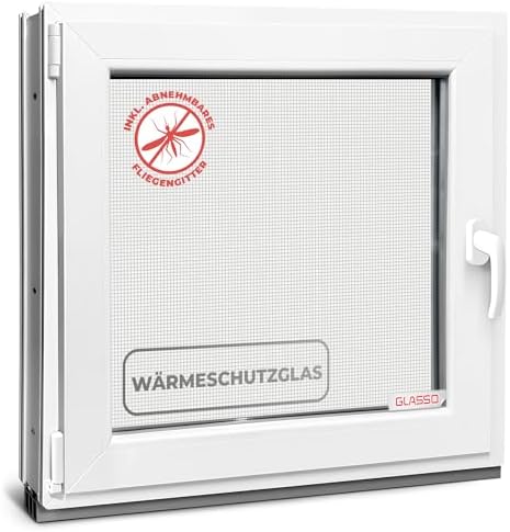 Cellar Window 90 x 70 cm Double Glazing – All Sizes Plastic Window 60 ...