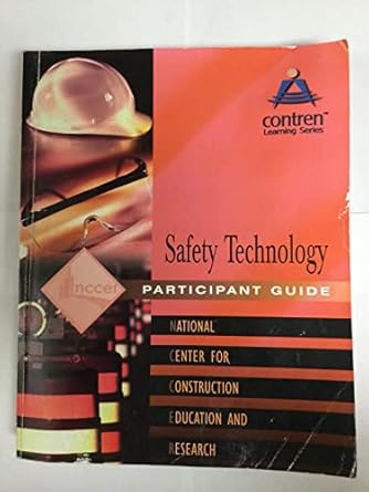 Safety Technology Participant Guide: NCCER: 9780131062580: Amazon.com ...