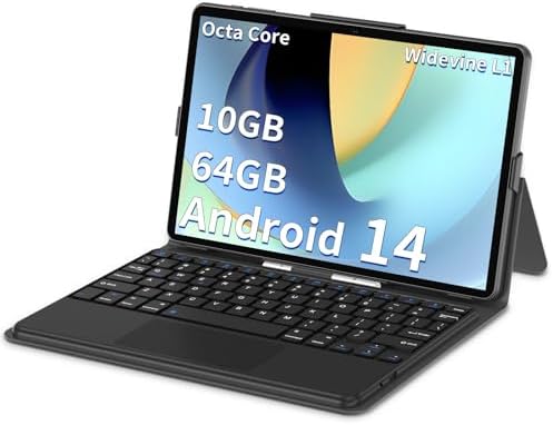 Amazon.com : ATMPC Tablet, 10 Inch Android 14 Tablets 12GB (4+8 Expand ...