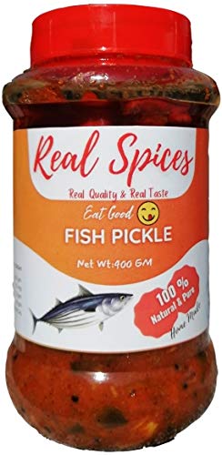 Real Spice's Home Made Kerala Yellow Fin Tuna/ Kera Fish Pickle 400 ...