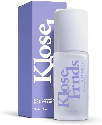 Amazon.com: Niacinamide & Rice Extract Facial Serum – Hydrating Glow ...