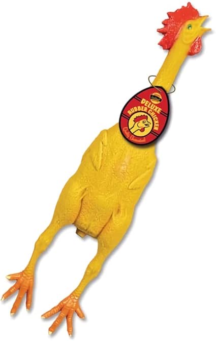Amazon.com: Accoutrements Deluxe Rubber Chicken