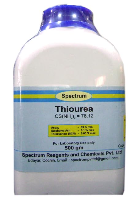 SPECTRUM THIOUREA 99% 500GMS : Amazon.in: Industrial & Scientific