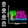 Amazon.com: Tiki Bar Neon Sign for Wall Decor Dimmable Led Neon Signs ...