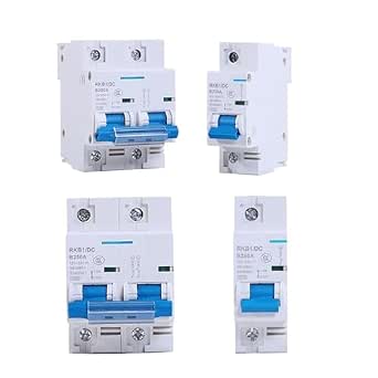DC MCB Circuit Breaker 1P/2P 12V 24V 36V 48V 60V 72V 96V 120V Mini ...