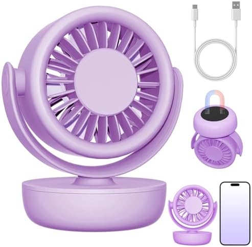 Amazon.com: YZYOE Rechargeable Mini Tire Fan, 3-Mode Portable Cute Toy ...