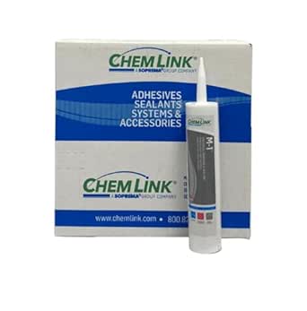 Generic Chem Link M-1 Adhesive Sealant 10.1 oz Tubes (24-Pack) Chem Link F1270, Black: Amazon ...
