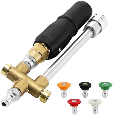 Amazon.com: PWACCS Pressure Washer Dual Nozzle, Adjustable Dual ...