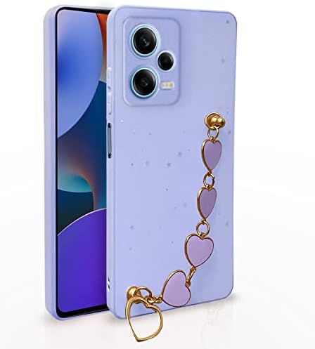 Pikkme Mi Redmi Note 12 Pro 5G Back Cover for Girls | Heart Shaped ...