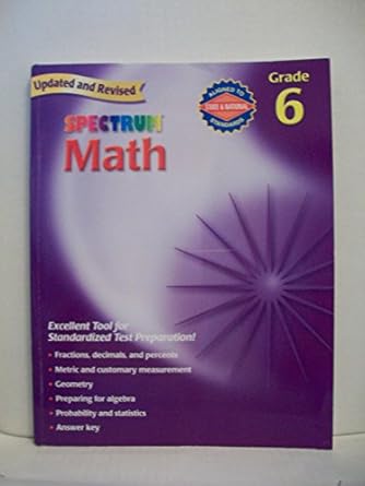 Math: Grade 6: Thomas Richards: 9780769636962: Amazon.com: Books