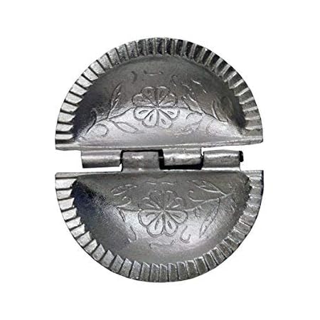 Buy faas 1PS Aluminum Gujiya, Samosa/Gujia Karanji Maker karjikai Mould ...