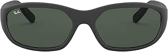 Amazon.com: Ray-Ban Mens RB2016 Daddy-O Rectangular Sunglasses, Rubber ...