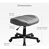 Amazon.com: EUREKA ERGONOMIC Height Adjustable Foot Stool,19x18'' Large ...