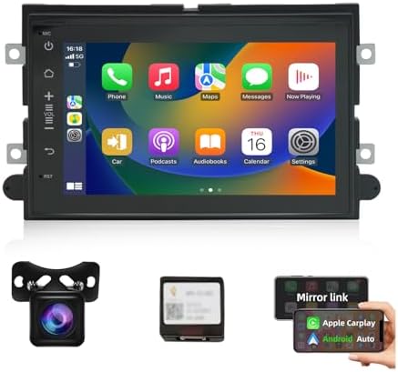 Amazon.com: DVRMEDIA 2+64G Car Stereo for Ford F150 F250 F350 Fusion ...