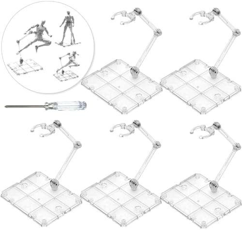 Amazon.com: XISTEST Action Figure Stand, 10 PCS Assembly Action Figure ...