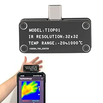 Thermal Camera for Android, Infrared Thermal Imager Camera, 32x32 ...