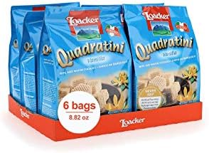 Amazon.com: Loacker Quadratini Bite-Size Wafer Cookies Variety Pack ...