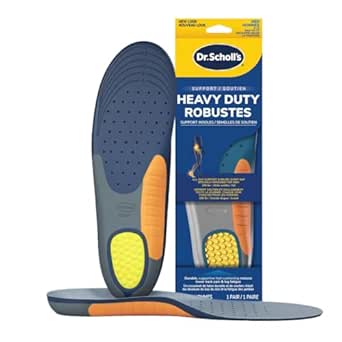 Dr. Scholl's Heavy Duty Support Insoles for Big & Tall Men