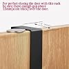 LANMOU Over Door Hanger 40cm (15.7") Over Door Hooks with 6 Hooks Heavy ...