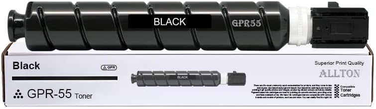 Amazon.com: Allton GPR-55 GPR55 Black Toner Cartridge GPR55 0481C003AA ...