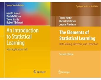 Buy Combo of ( AN INTRODUCTION TO STATISTICAL LEARNING + The Elements ...