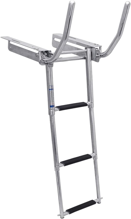 White Water B00301UFG Marine 316 Stainless Steel Under Platform Shelved ...