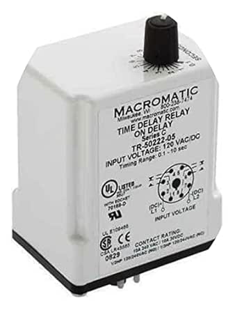 Lawnmowers Parts / Genuine Tr-50222-05 Time Delay Relay,120Vac/Dc,10A ...