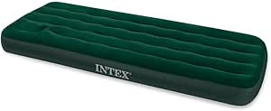 Amazon | INTEX(インテックス) フットポンプ内蔵エアーベッド ダウニー ジュニアツイン(シングル) 66950 | INTEX ...