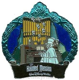 Amazon.com: Disney Pins - The Haunted Mansion - The Organist - Limited ...