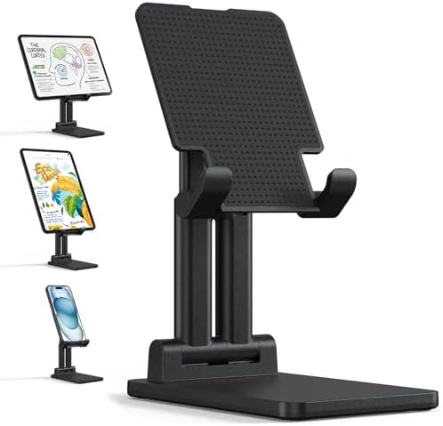 ARZOPA Portable Monitor Stand, Adjustable Angle & Foldable Sturdy Stand ...