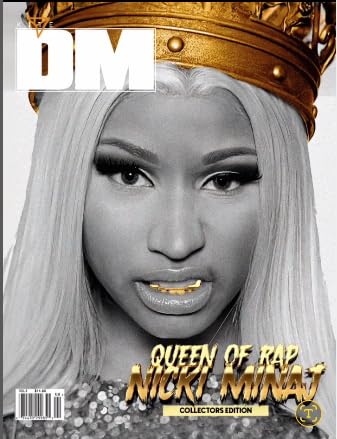 Kite Dm Magazine Issue 8 Queen of Rap Nicki Minaj Collectors Edition ...