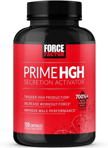 Amazon.com: FORCE FACTOR Prime HGH Secretion Activator Supplement for ...