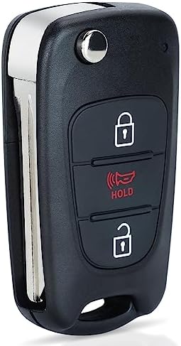 Keyecu Replacement Remote Key Fob for Kia Soul 2010 2011 2012 2013 ID46 ...