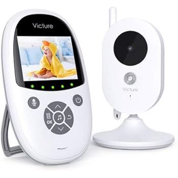 Babyphone 2.4 GHz Baby Monitor 2.4” HD Digital Video Babykamera Mit VOX ...