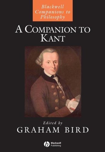 A Companion to Kant (Blackwell Companions to Philosophy Book 41) eBook ...