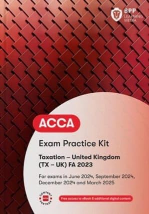ACCA Taxation FA2023: Exam Practice Kit: Amazon.co.uk: BPP Learning ...