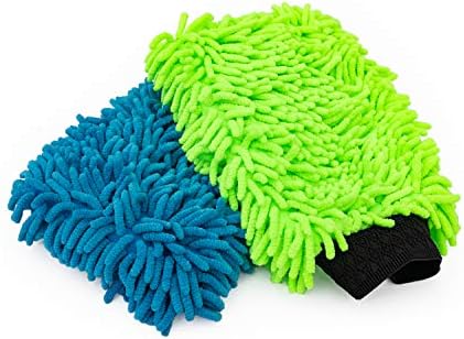 Amazon.com: COFSODI 11″ * 7.8″ Waterproof Car Wash Mitts, Essential car ...