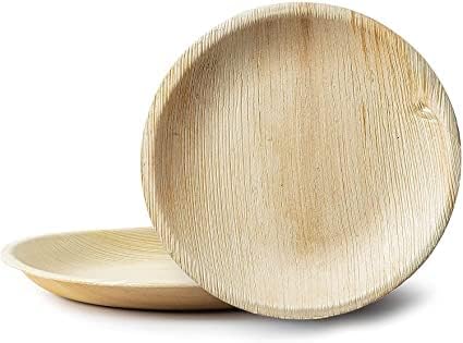 Buy Chande BIO (10", 10 Pack Areca Palm Leaf Round Plates | 100% ...